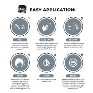 Kooky'S Kloset | Hair | Mysteek Naturals Color Pop Precious Silver ...